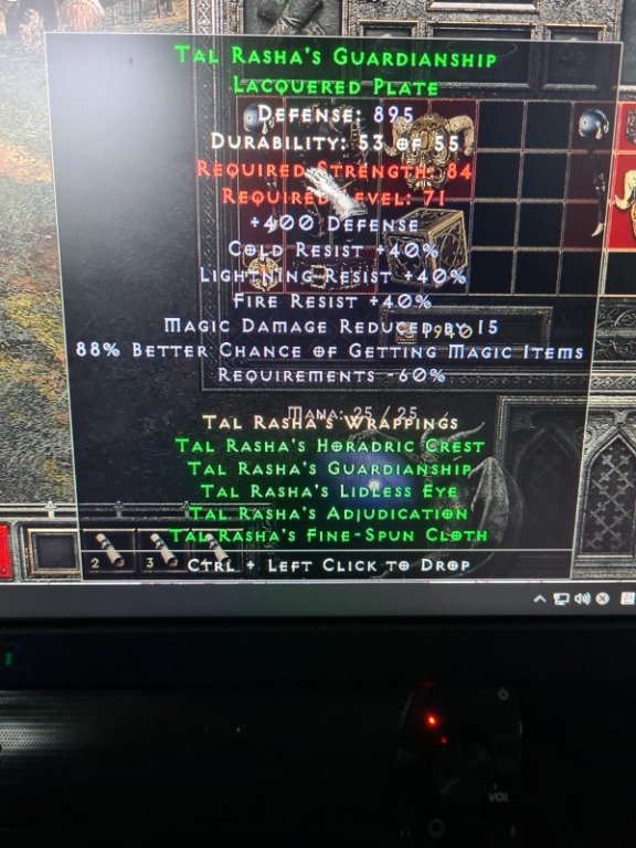 Tal Rasha Set Diablo 2 Resurrected, Video Gaming, Gaming Accessories ...