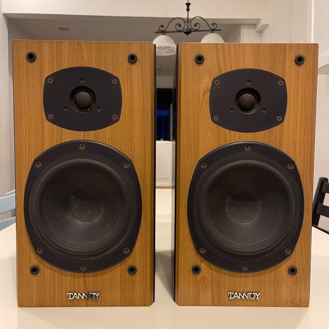 Tannoy Mercury M2 Cherry Bookshelf Speakers, Audio, Soundbars, Speakers & Amplifiers on Carousell