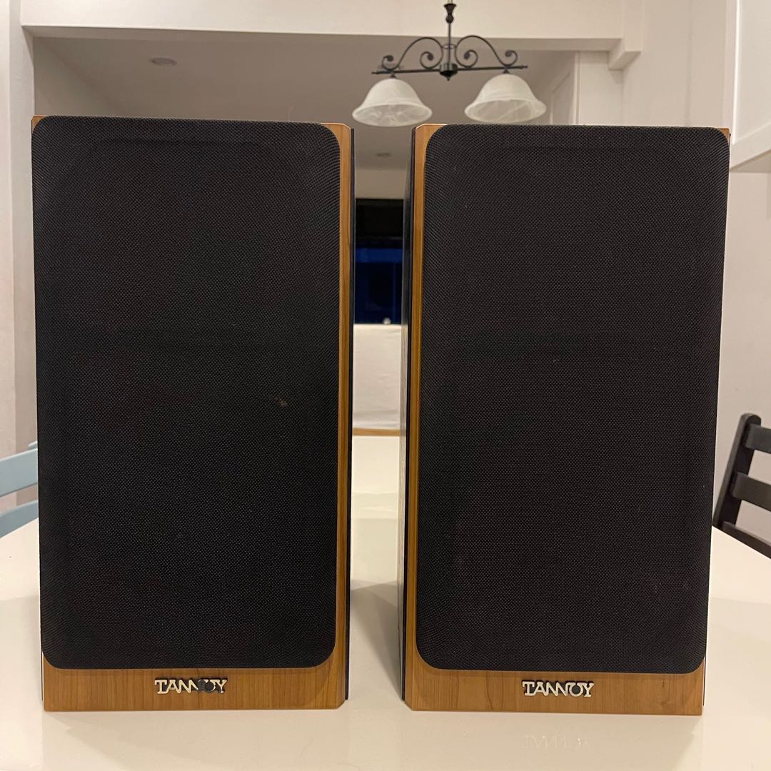 Tannoy Mercury M2 Cherry Bookshelf Speakers, Audio, Soundbars, Speakers & Amplifiers on Carousell