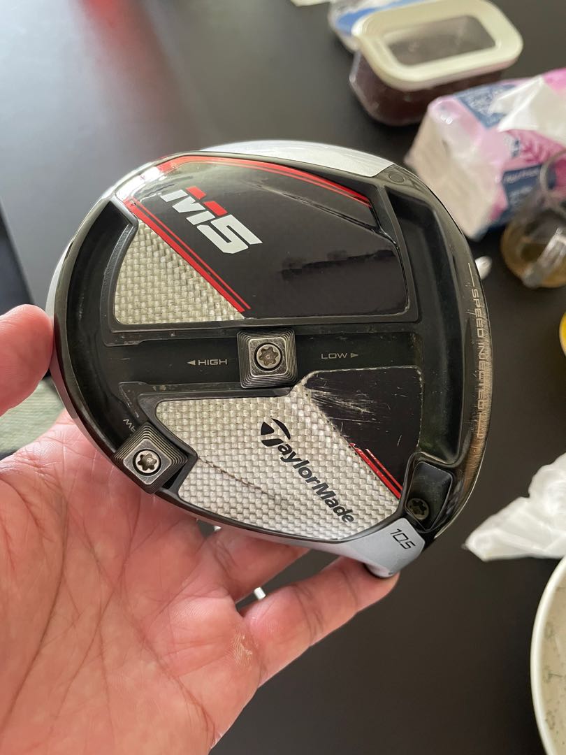 Taylormade M5 Driver Head and cover ONLY, Sports Equipment, Sports ...