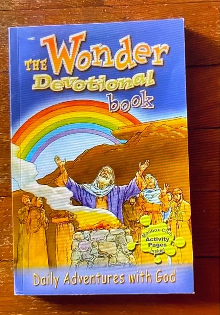 The Wonder Devotional Book. Daily Adventures with God, Hobbies & Toys ...
