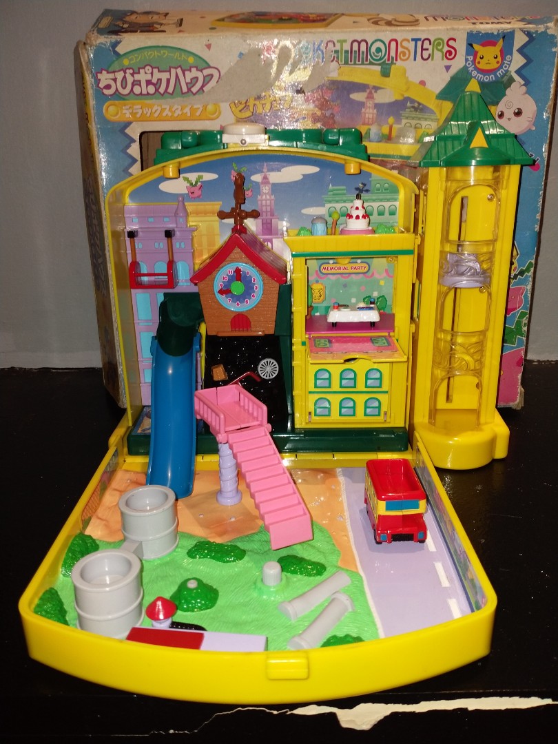 TOMY POKEMON Chibi Poke House Deluxe Playset (Rare), Hobbies & Toys ...