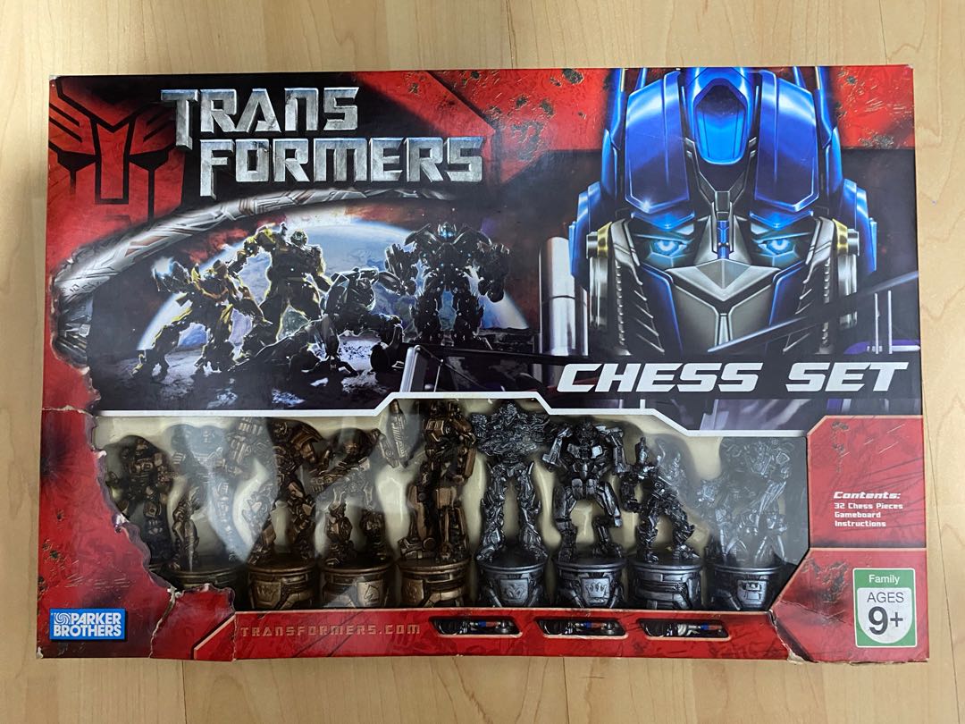 Transformers chess set (2007), Hobbies & Toys, Toys & Games on Carousell