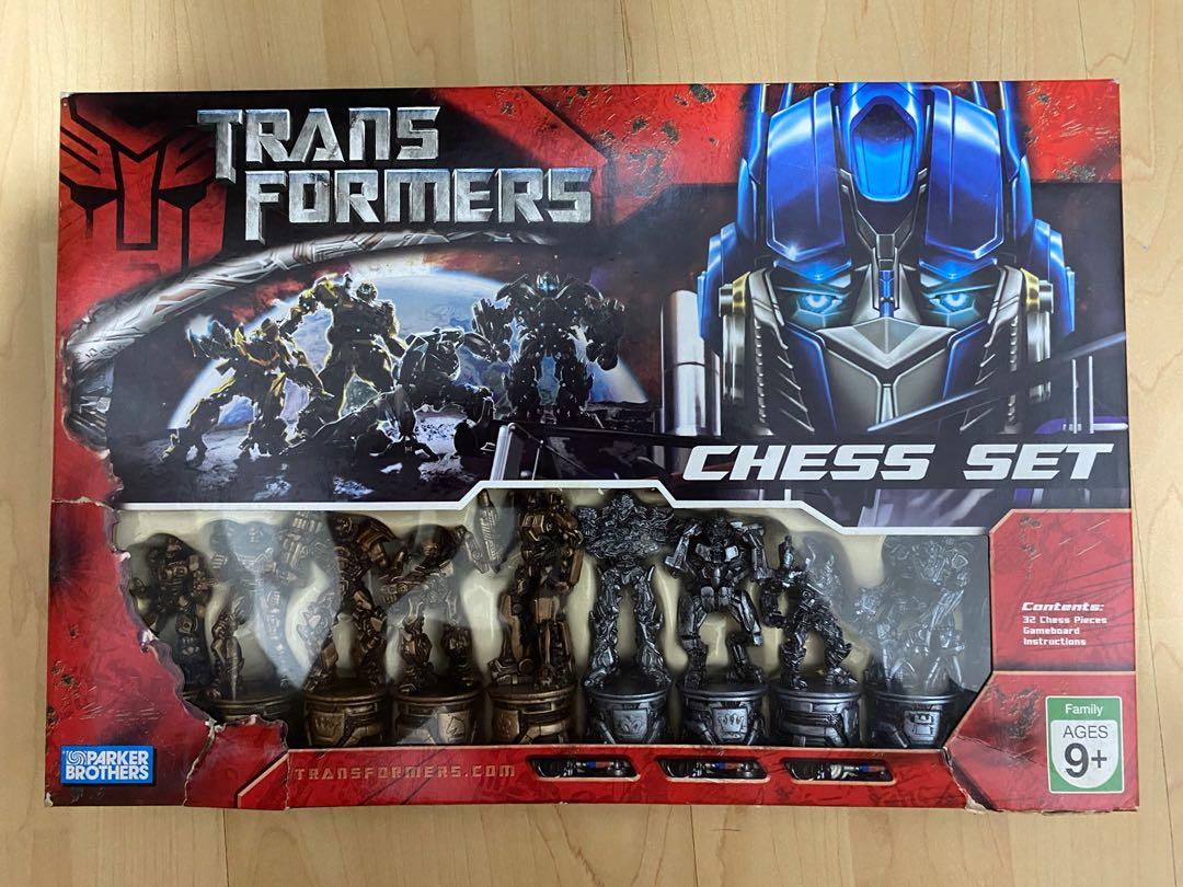 Transformers chess set (2007), Hobbies & Toys, Toys & Games on Carousell