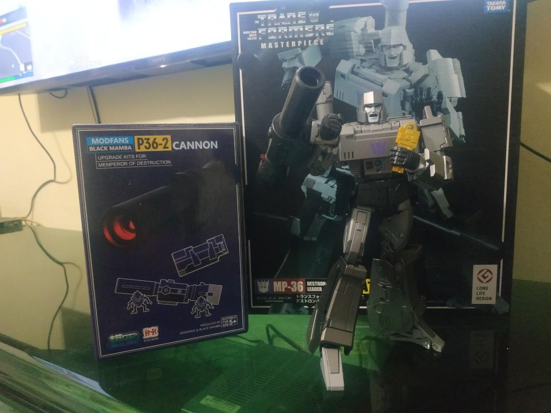Transformers Masterpiece mp-36 (ko) with black mamba upgrade kit ...