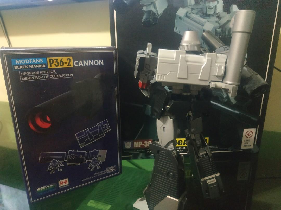 Transformers Masterpiece mp-36 (ko) with black mamba upgrade kit ...