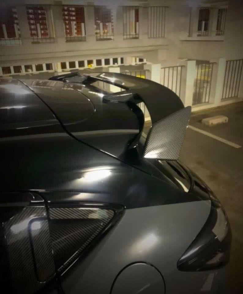 Universal SUV rear spoiler Carbon fibre / Honda vezel / mini couper ...