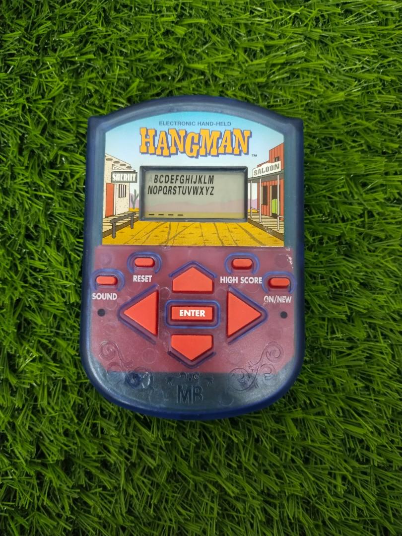 Vintage Electronic Handheld Games Hangman, Hobbies & Toys, Toys & Games ...