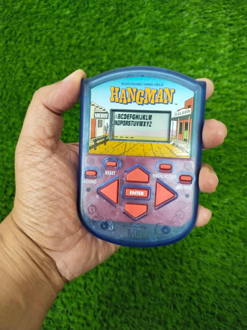 Vintage Electronic Handheld Games Hangman, Toys & Games, Other Toys on ...