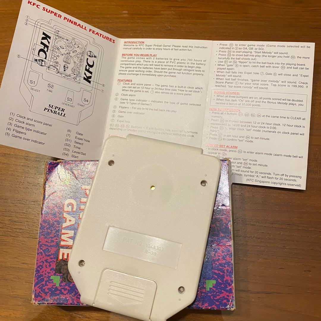 Vintage KFC Super Pinball LCD Game, Hobbies & Toys, Memorabilia ...