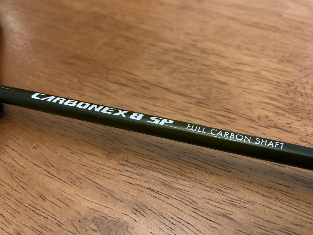 Vintage Yonex Carbonex 8 SP Badminton Racquet, Sports Equipment, Sports & Games, Racket & Ball ...