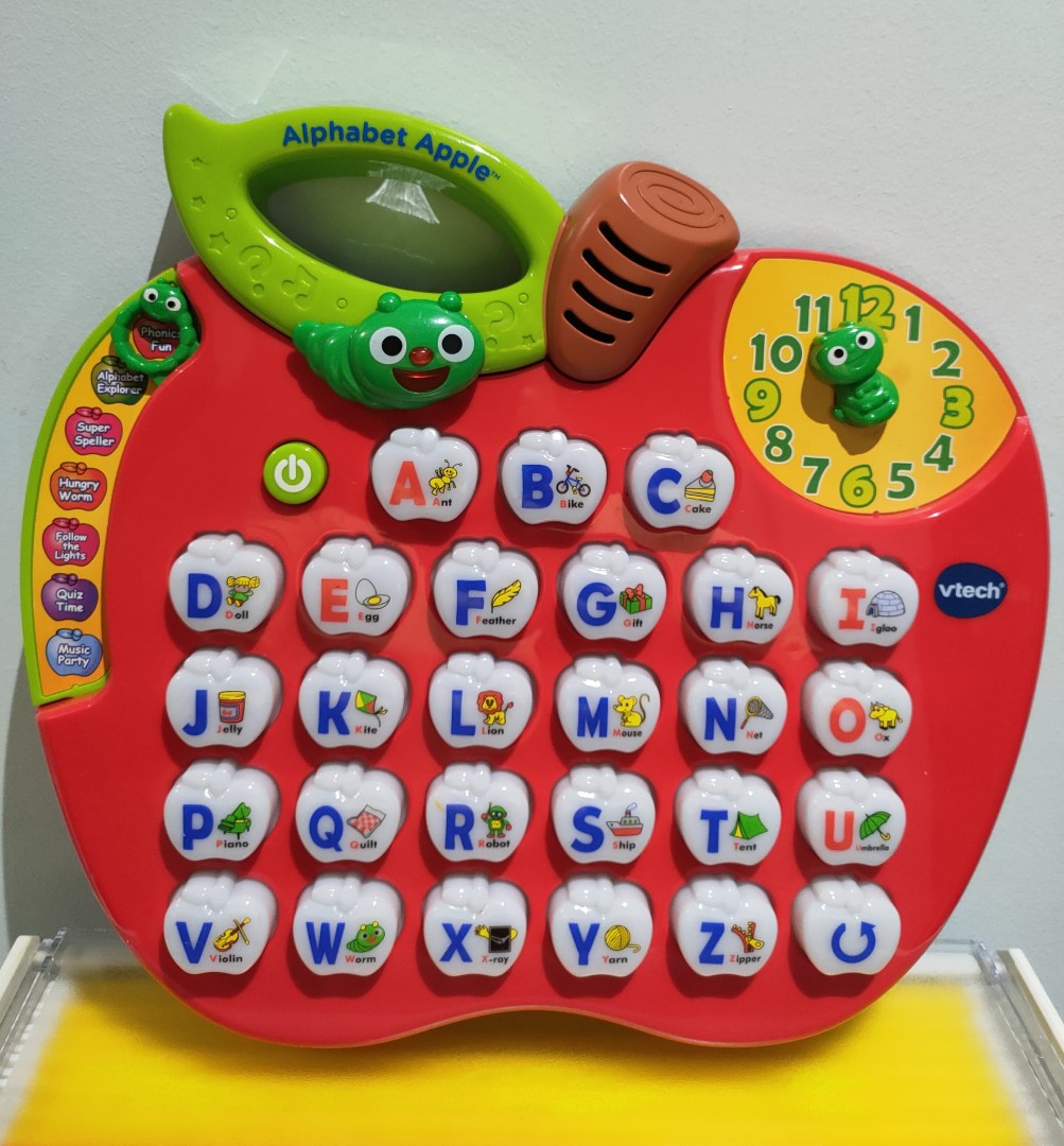 Vtech ABC Learning Apple for ages 2-5 years (Free shipping), Hobbies ...