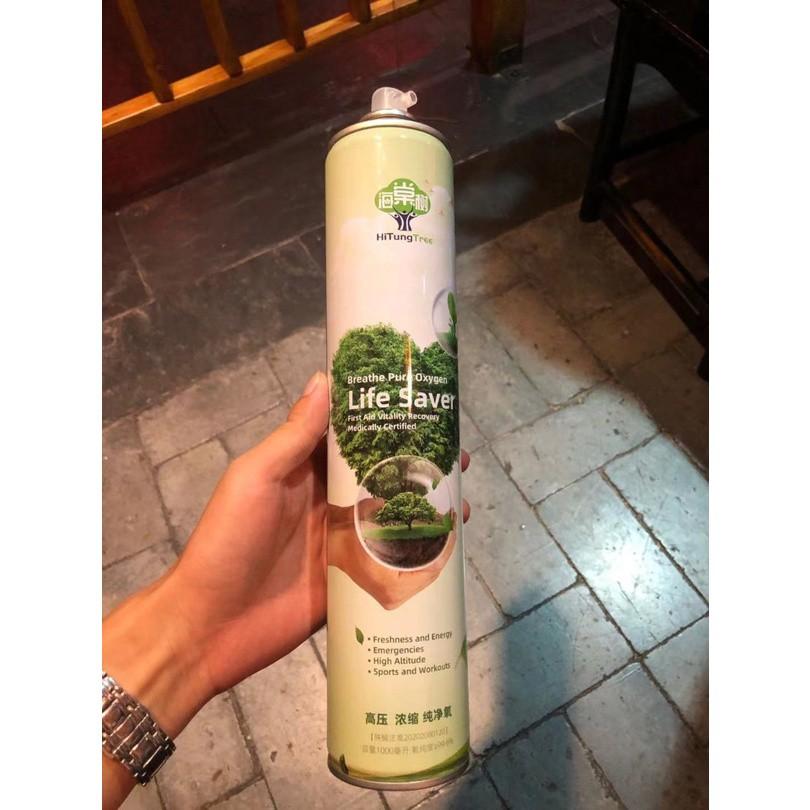 1000ml Medical Oxygen Cylinder Portable 99.6% Oxygen Inhalation Spray ...