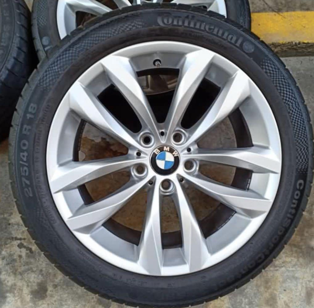 18” staggered Original BMW F10 rims, Car Accessories, Tyres & Rims on ...