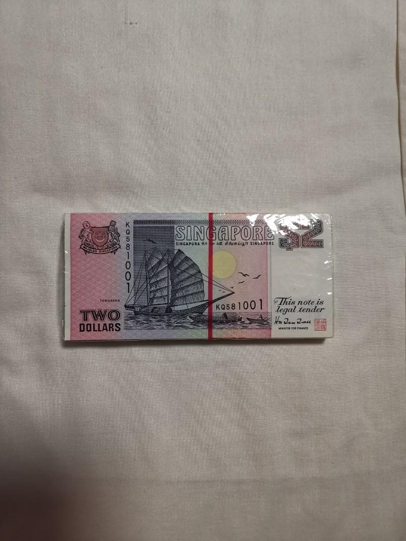 2 Dollar Note - 100 pieces, Hobbies & Toys, Memorabilia & Collectibles ...