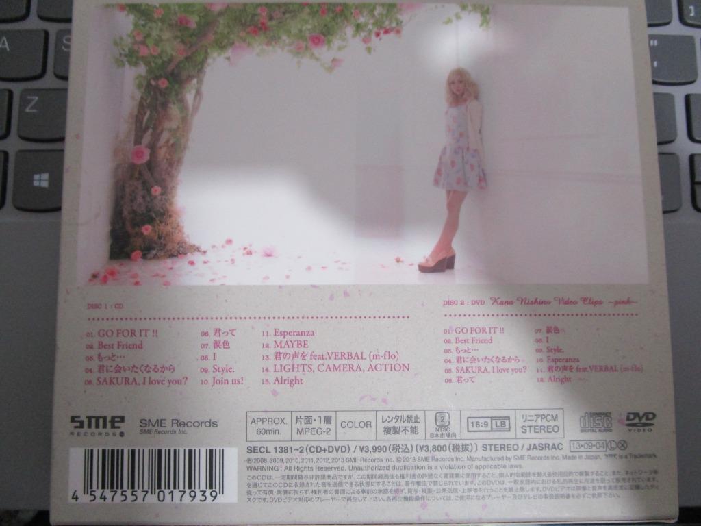 西野加奈 Kana Nishino - Love Collection - Pink - 日版 初回限定 CD + DVD 首張精選, 興趣及 ...