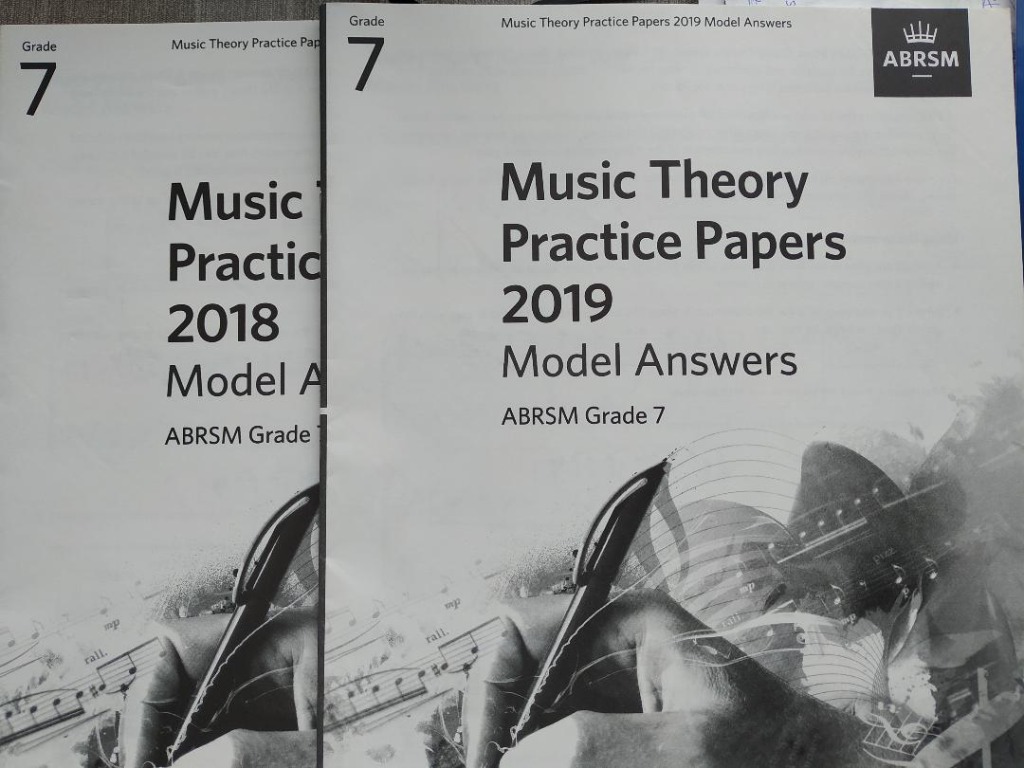 ABRSM Grade 7 theory Model Answer (year 2018 and 2019), Hobbies & Toys ...