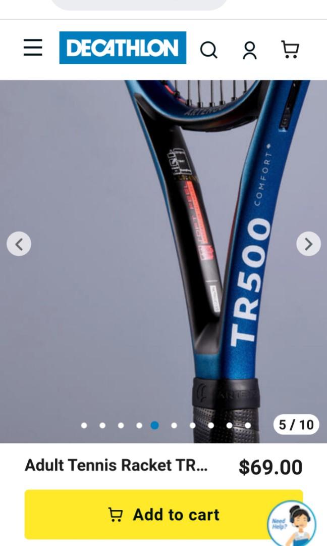 Artengo TR500 tennis racquet, Sports Equipment, Sports & Games, Racket ...