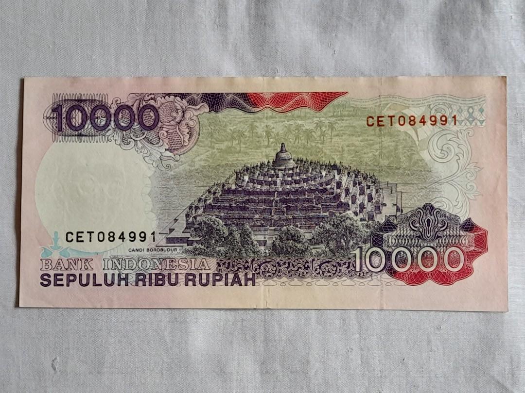 Bank Indonesia 10000 Sepuluh Ribu Rupiah 1992, Hobbies & Toys ...