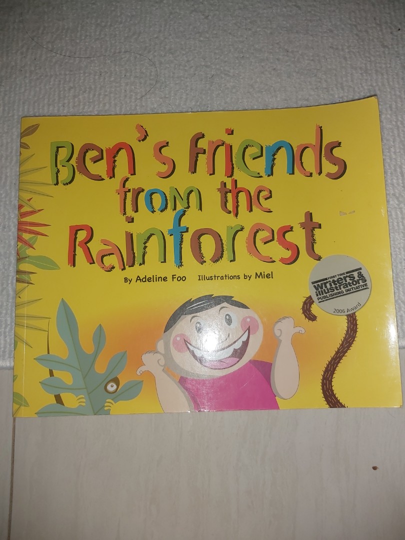 《Ben's friends from the rainforest》adelina foo english children book ...