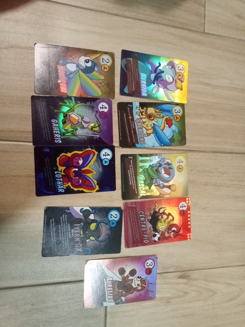 Book bug shiny cards, Hobbies & Toys, Memorabilia & Collectibles, Fan ...