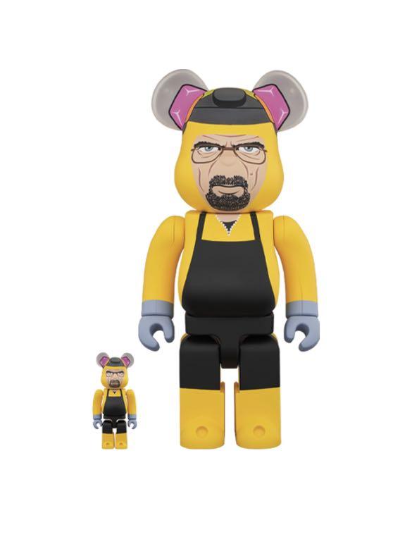 Breaking bad Walter white Bearbrick. 400%+100%, Hobbies & Toys, Toys ...