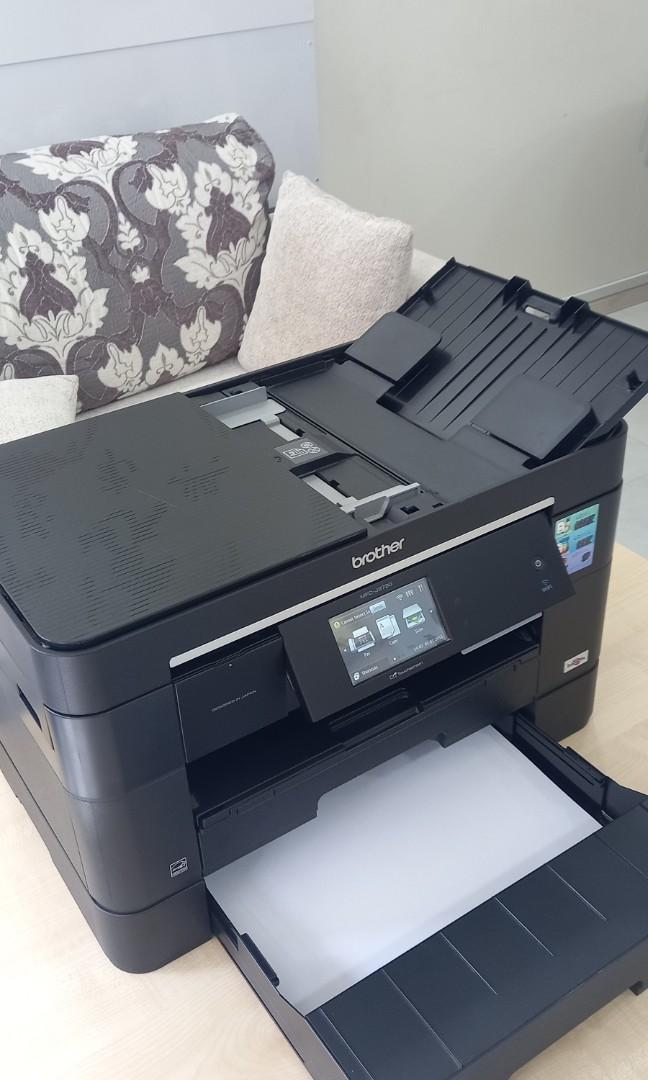 Brother (A3) printer MFC J2720 (come with full ink cartridge)( can double side scan/copy and ...