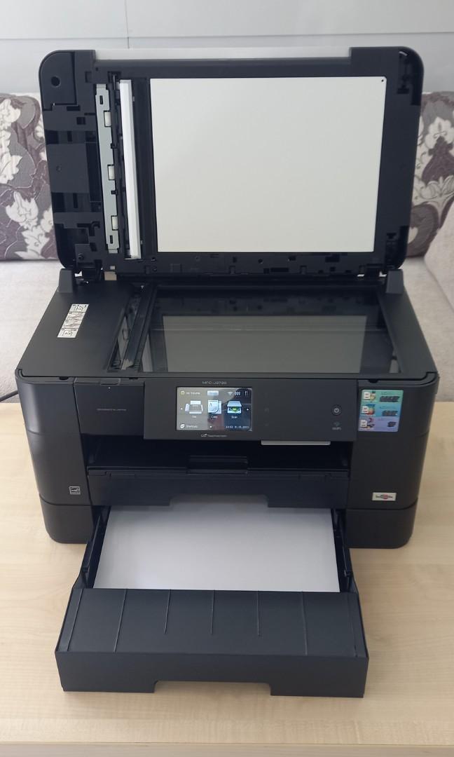 Brother (A3) printer MFC J2720 (come with full ink cartridge)( can double side scan/copy and ...