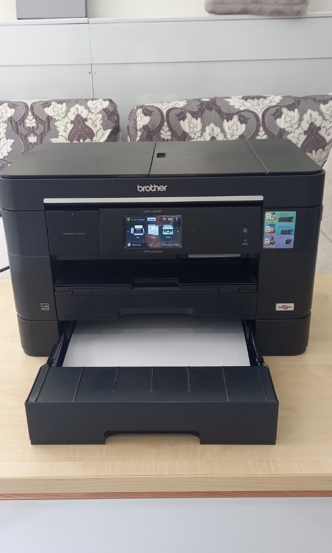 Brother (A3) printer MFC J2720 (come with full ink cartridge)( can double side scan/copy and ...
