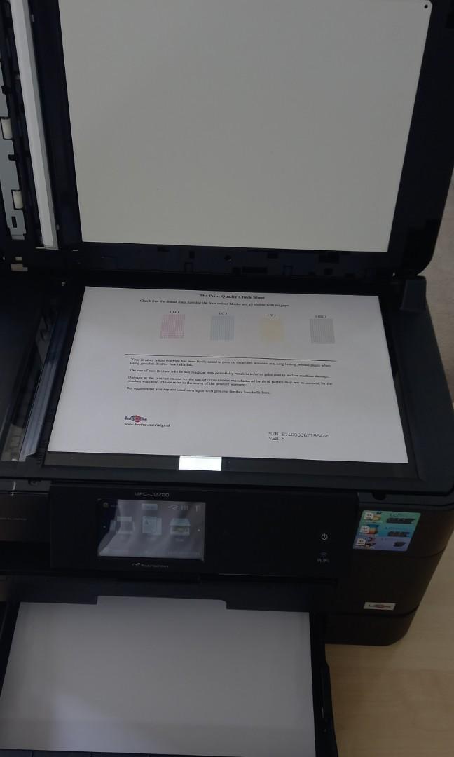 Brother (A3) printer MFC J2720 (come with full ink cartridge)( can double side scan/copy and ...