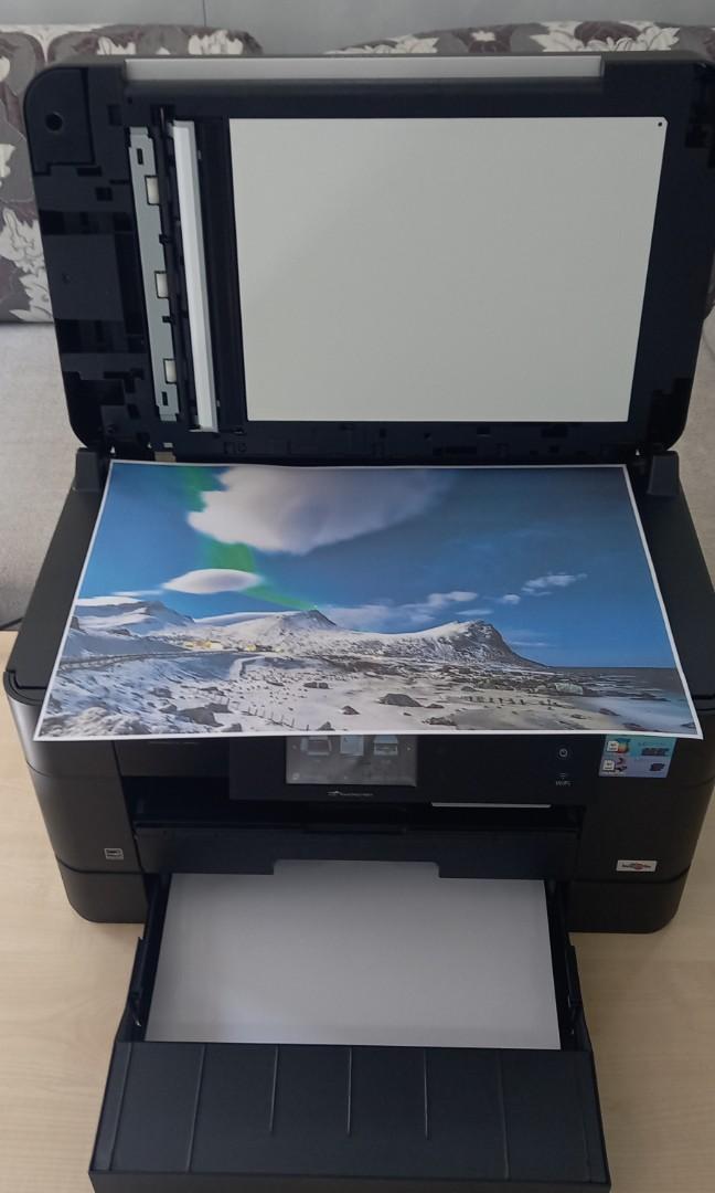 Brother (A3) printer MFC J2720 (come with full ink cartridge)( can double side scan/copy and ...