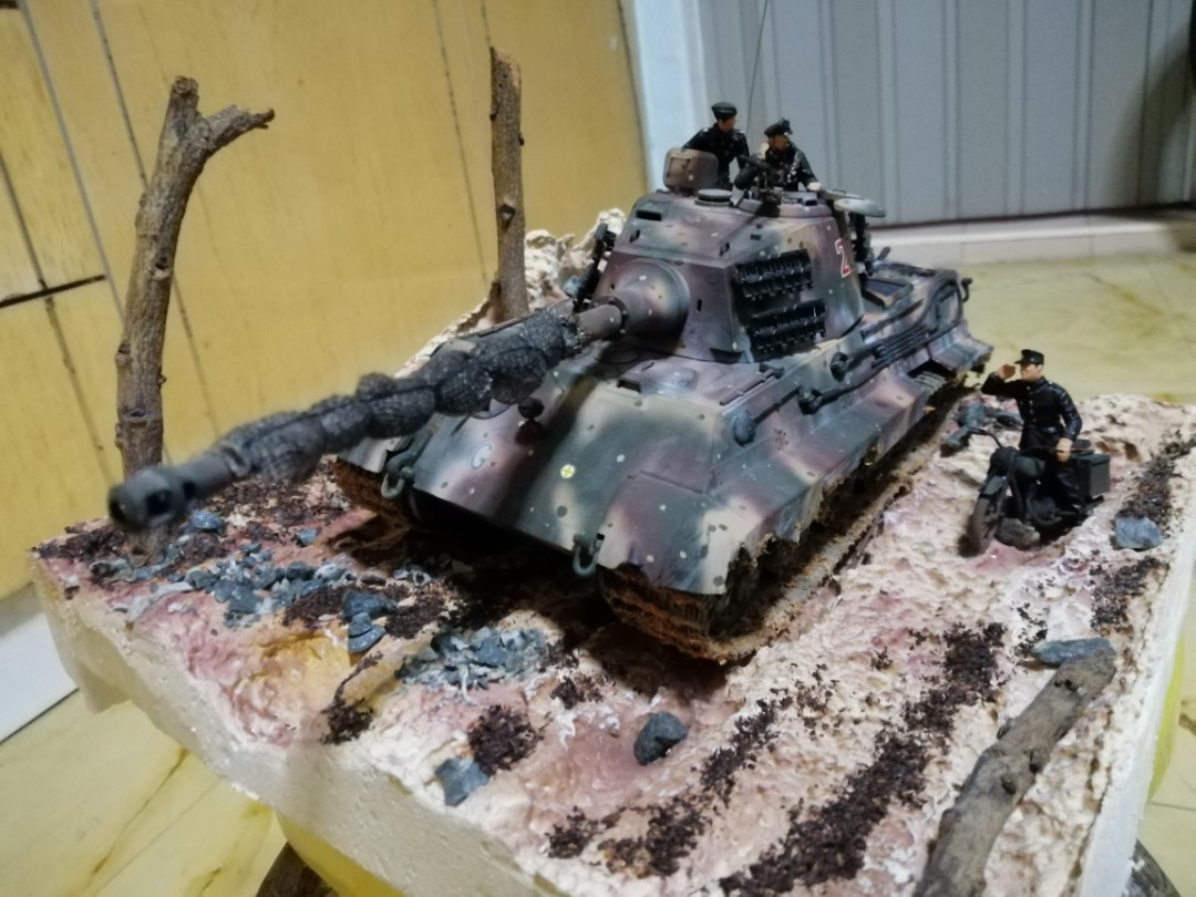 Build Tamiya King Tiger diorama., Hobbies & Toys, Toys & Games on Carousell
