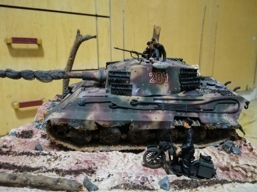 Build Tamiya King Tiger diorama., Hobbies & Toys, Toys & Games on Carousell