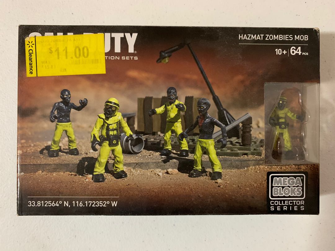 Call of Duty Hazmat Zombies Mob Figures, Hobbies & Toys, Toys & Games ...