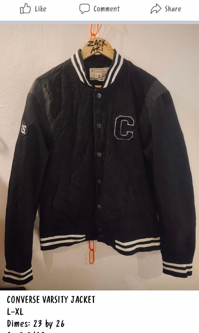 Converse Varsity Jacket, Men's Fashion, Coats, Jackets and Outerwear on ...