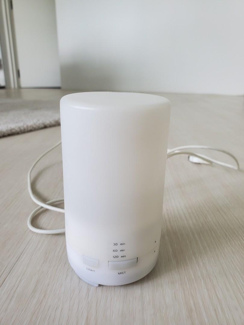 Diffuser for Tabletop/Bedside table, with 2 warm light setting ...