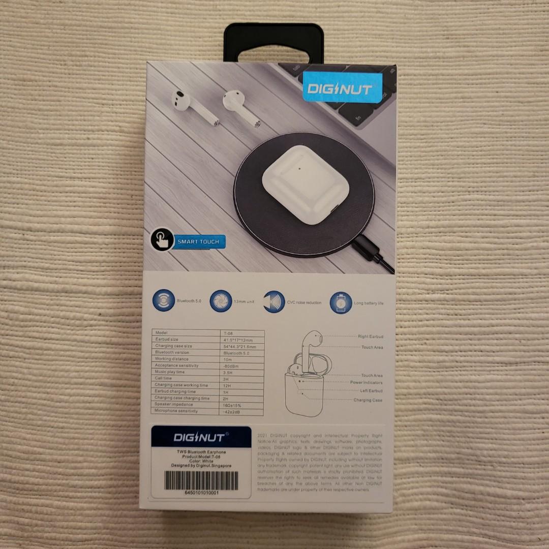 Diginut Wireless Earbuds, Audio, Earphones on Carousell