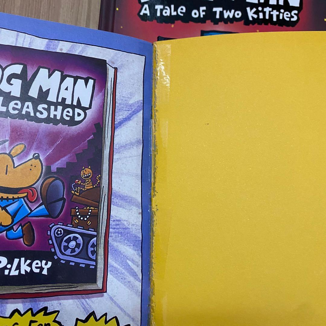 Dog Man Dogman Hard Cover Colour Hardcover Color Comic Book 1 - 4 (Dav ...