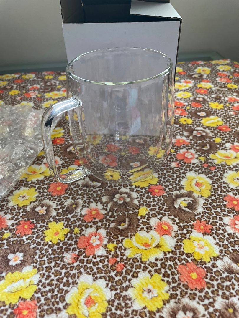 Double layer thermal glass, Furniture & Home Living, Kitchenware ...