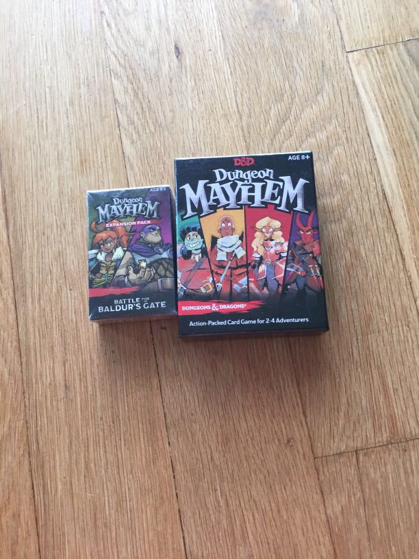 Dungeon mayhem card game (1 expansion pack included), Hobbies & Toys ...