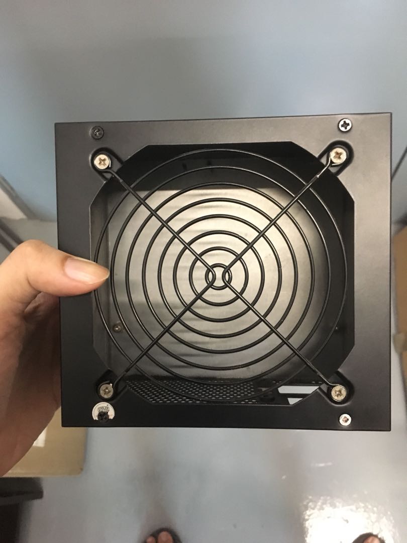 Empty PSU case with fan grill Raspberry Pi DIY case, Computers & Tech, Parts & Accessories ...