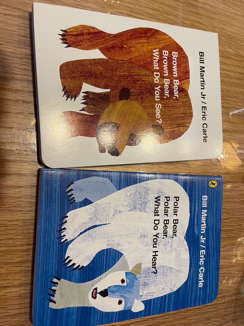 Eric Carle Books - Brown Bear & Polar Bear, Babies & Kids, Infant ...