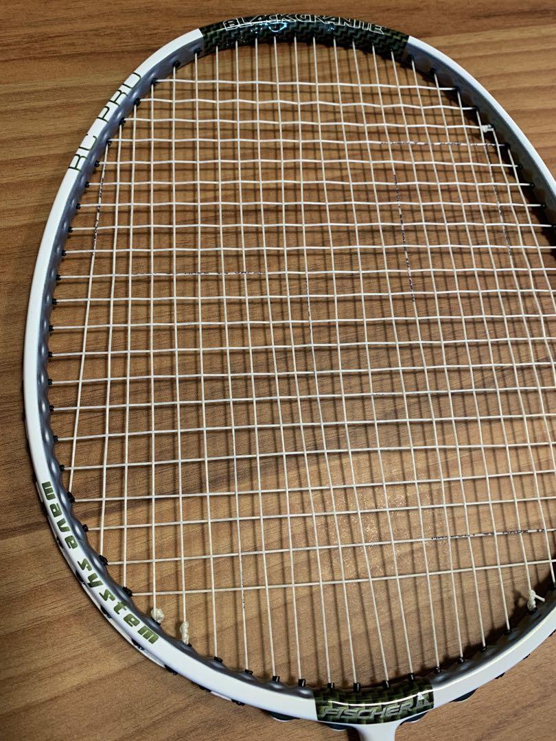 Fischer Black Granite RC Pro Badminton Racquet, Sports Equipment ...