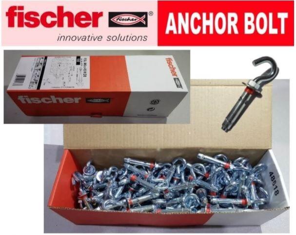 Fischer Anchor Bolt FSL M6x45 D8, Furniture & Home Living, Home ...