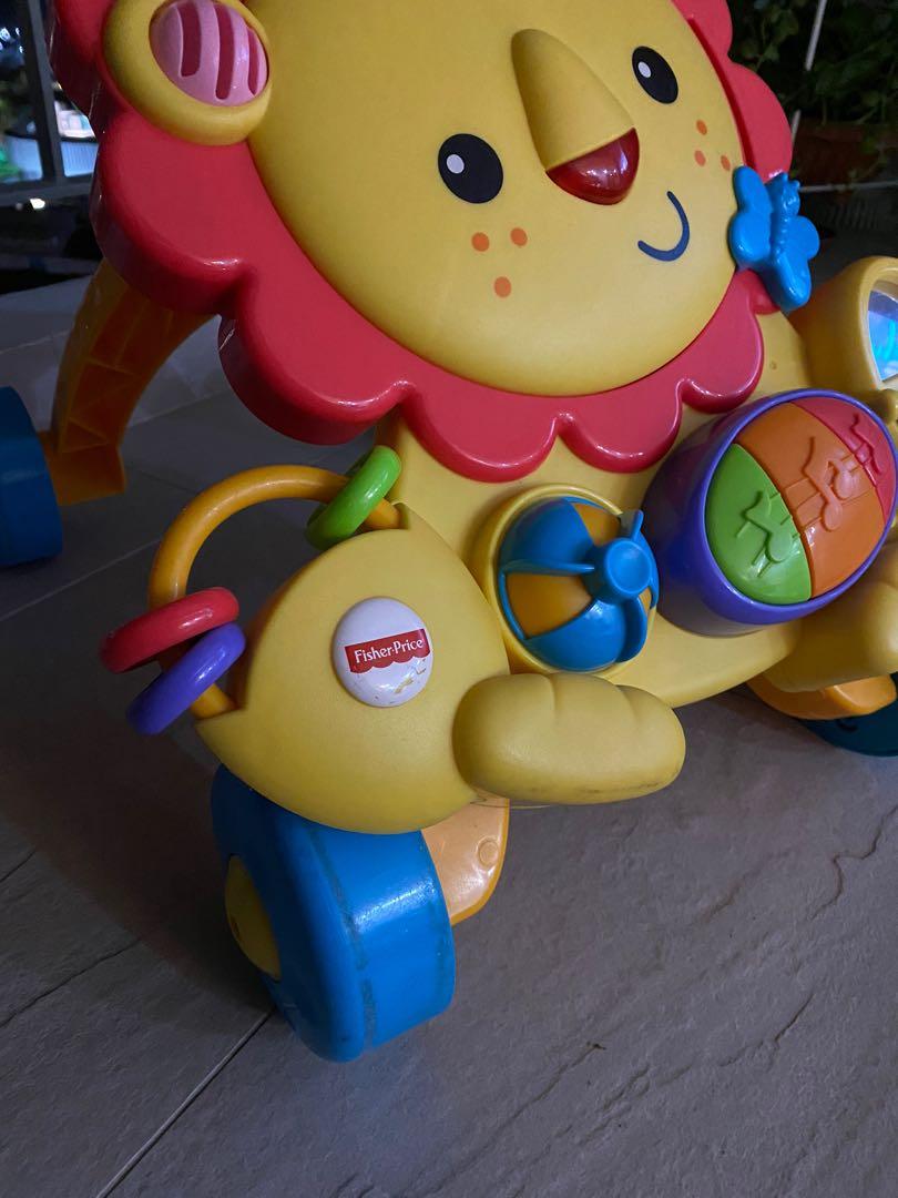 Fisher Price Lion Walker, Babies & Kids, Infant Playtime on Carousell