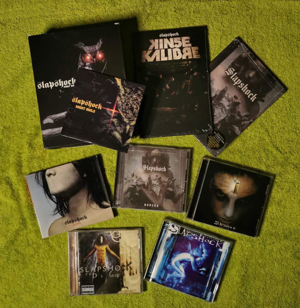 For Sale SET ONLY Slapshock Album Collection, Hobbies & Toys, Music ...