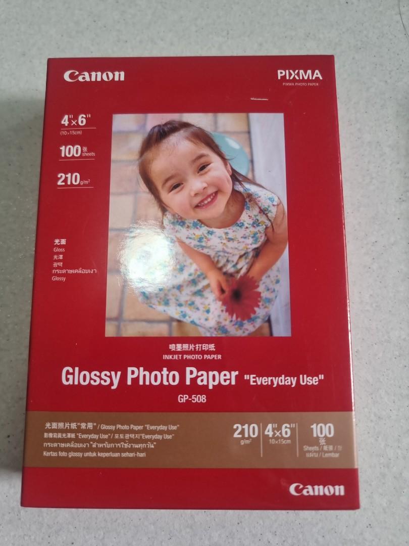 Glossy Photo paper Canon PIXMA, Photography, Photography Accessories ...
