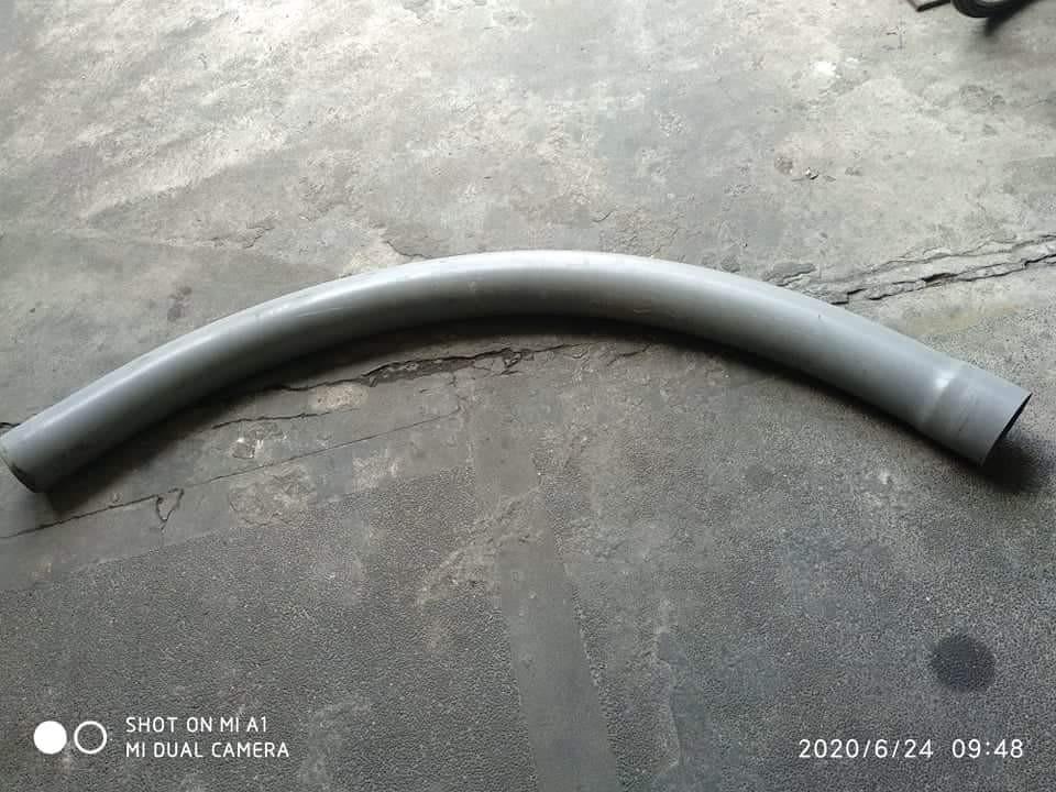 HDPE Pipes for Telecom, Fiber optics, Elbow end bell, End cap, PVC 114. ...