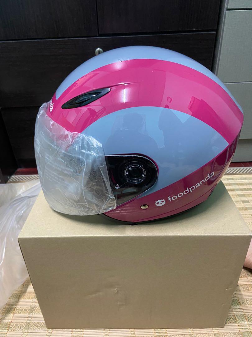 Helmet foodpanda, Motorbikes on Carousell