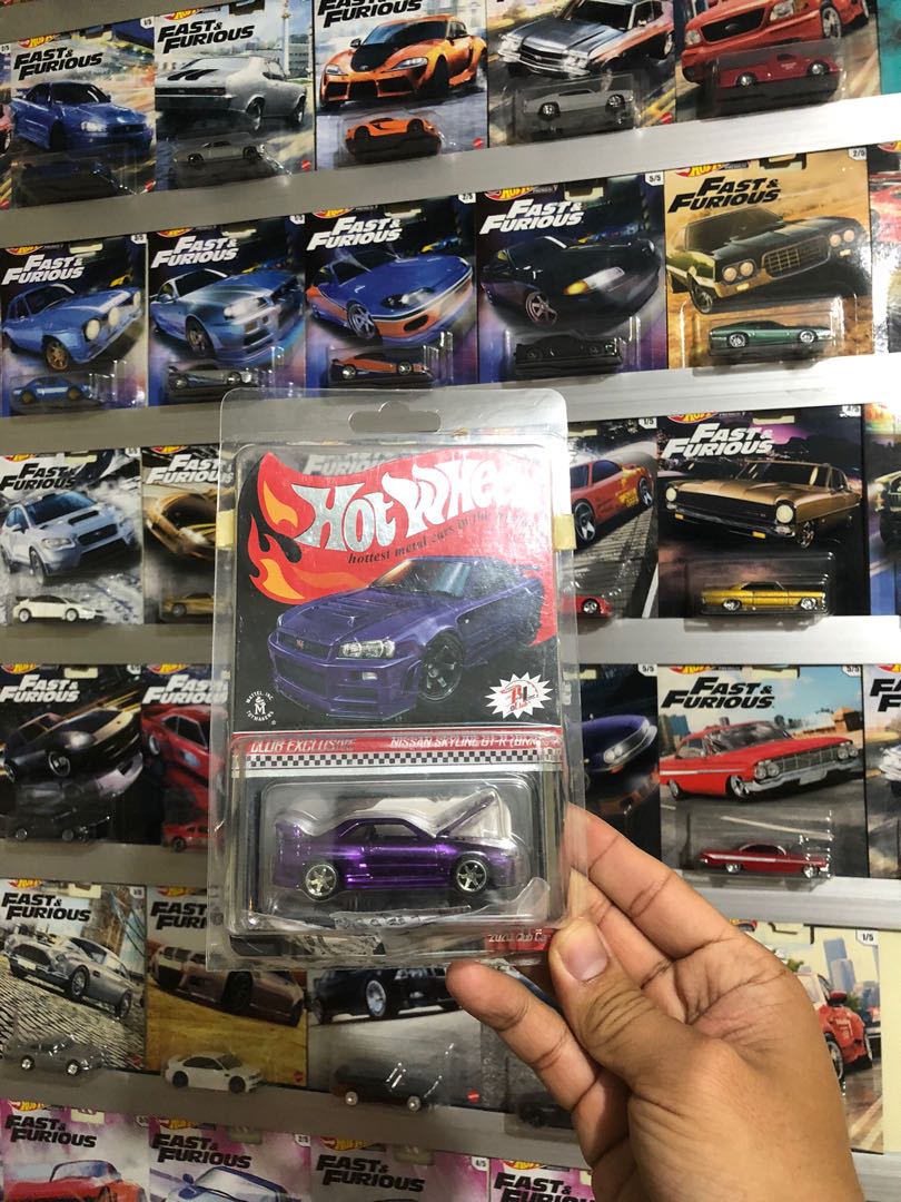 Hot wheels RLC nissan GTR R34 skyline, Hobbies & Toys, Toys & Games on ...
